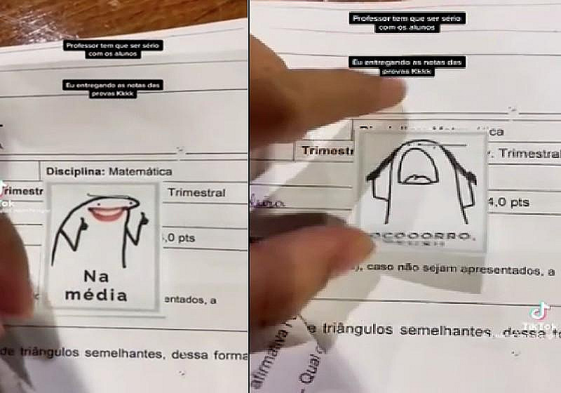 Professora que dá notas com a trend flork, diverte e viraliza no TikTok ...
